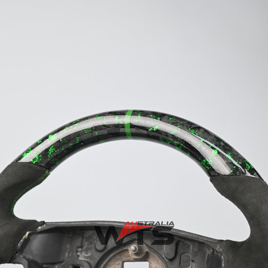Ford Falcon BA BF Steering Wheel – Flake Forged Carbon Fibre | Custom ...