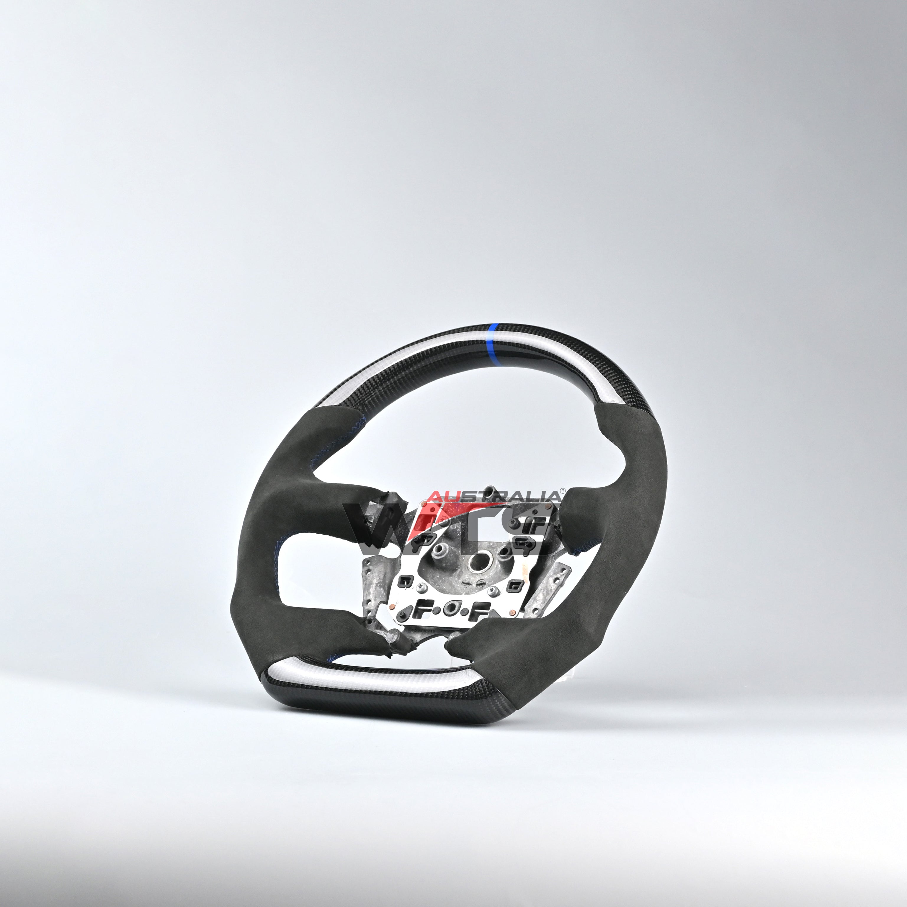 Carbon Fibre Alcantara Steering Wheel for Ford Falcon FG / FGX (2008 ...